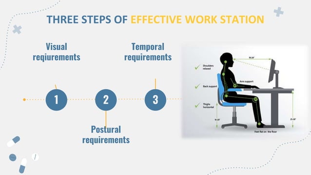 Ergonomics- Standing and Sitting Work .pptx | Physical Therapy | Wellness