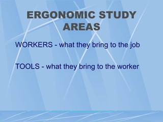 ergonomics-training power point presentation | PPT