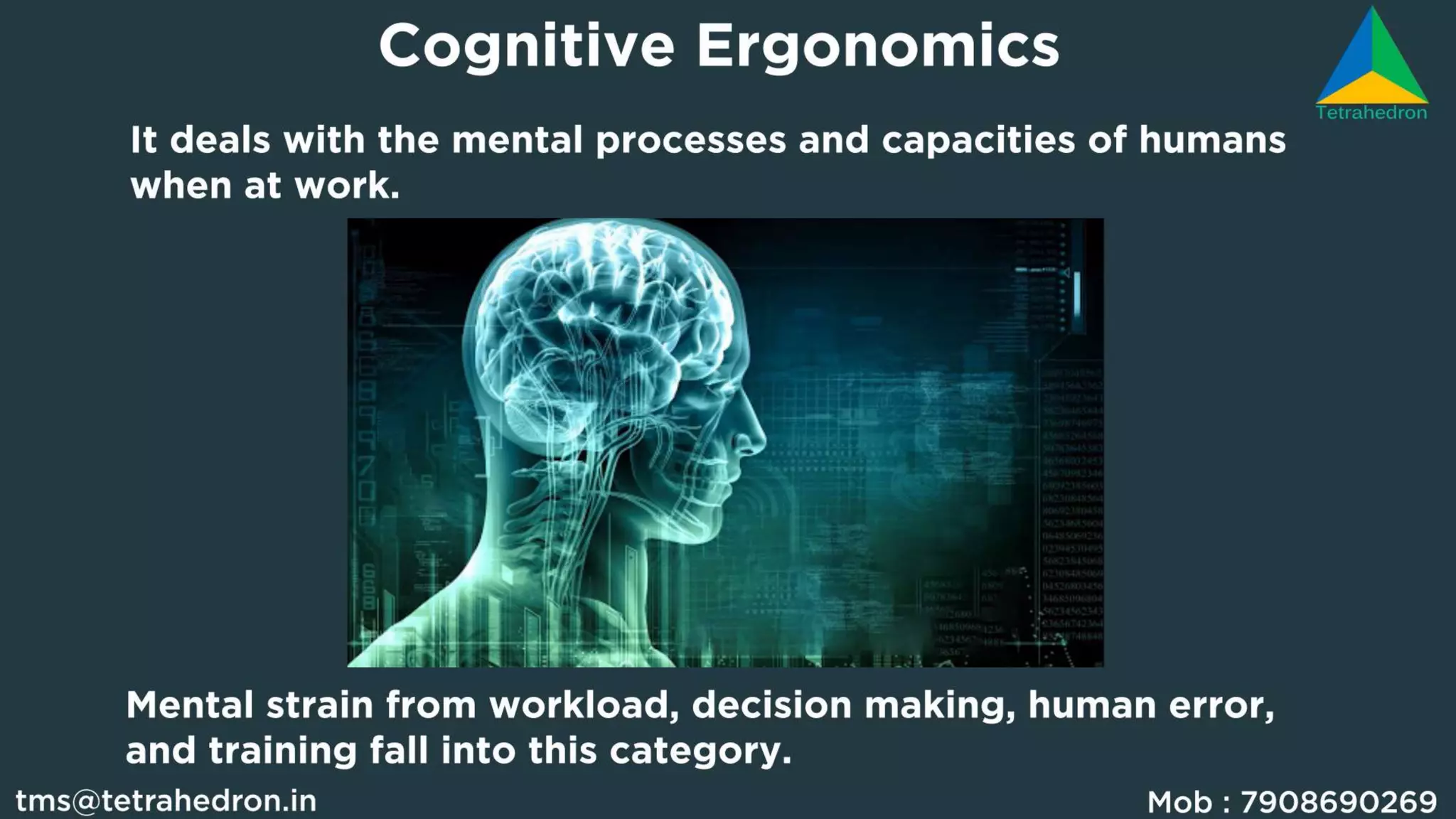 Ergonomics - Meaning, types and techniques - Tetrahedron Manufacturing ...
