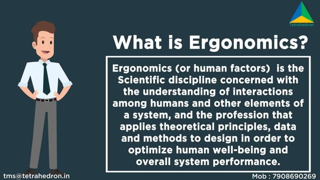 Ergonomics - Meaning, types and techniques - Tetrahedron Manufacturing ...