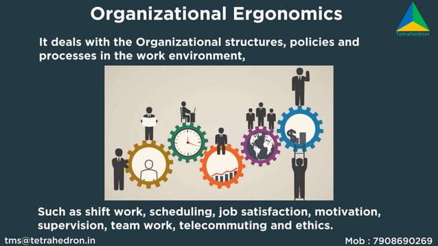 Ergonomics - Meaning, types and techniques - Tetrahedron Manufacturing ...