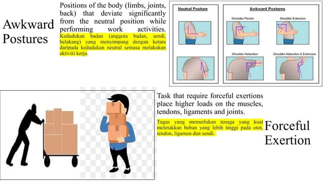 Ergonomics And Manual Handling In Power Point Pptx