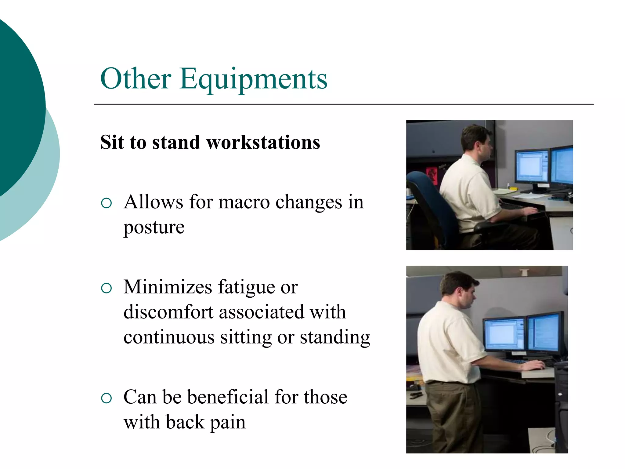 Ergonomics at workplace | PPTX
