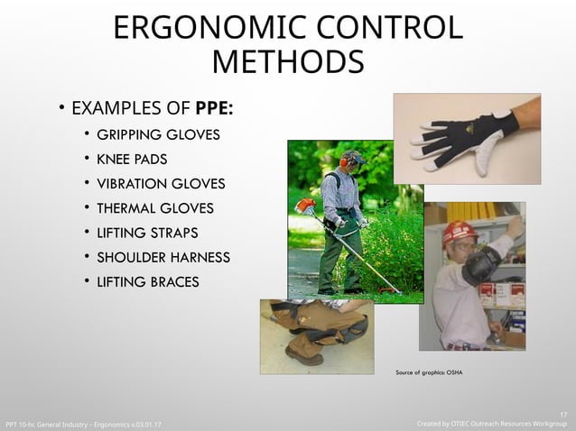 ergonomics awareness training package.pptx | Death, Injury, or Military Conflict | Sensitive Topics