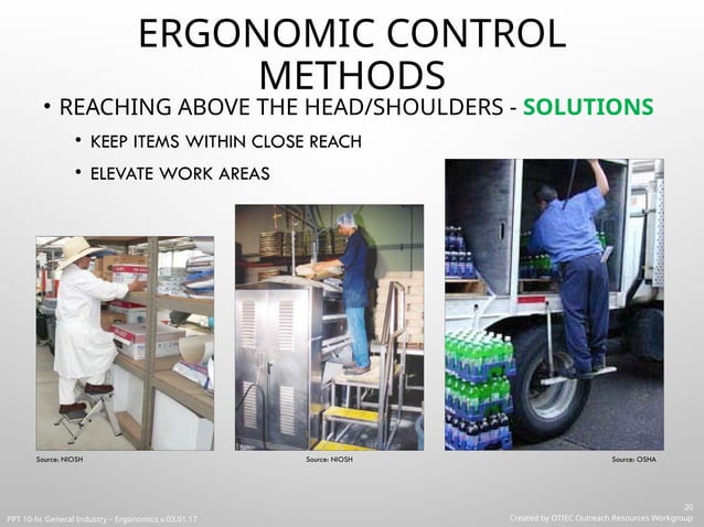 ergonomics awareness training package.pptx | Death, Injury, or Military Conflict | Sensitive Topics