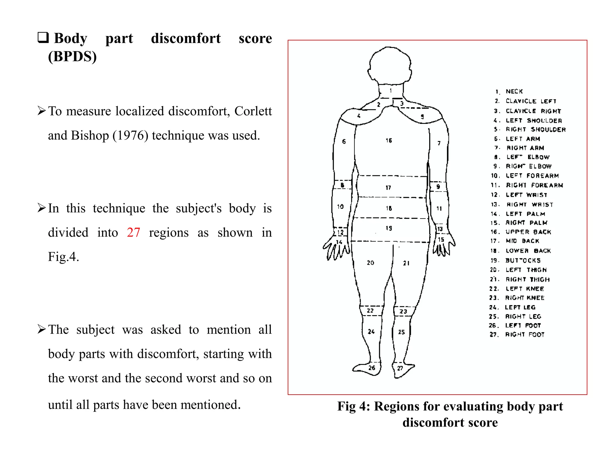 Ergonomics evaluation | PPTX
