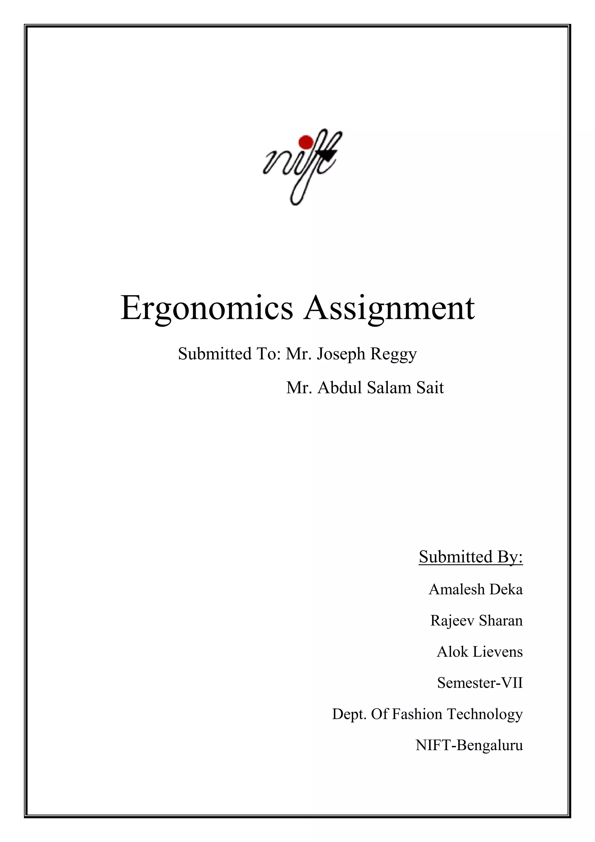Ergonomics | DOCX