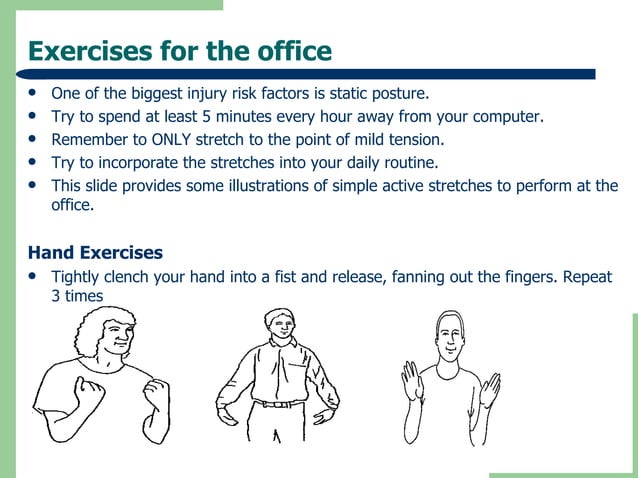 Ergonomics For Computer Users | PPT | Physical Therapy | Wellness