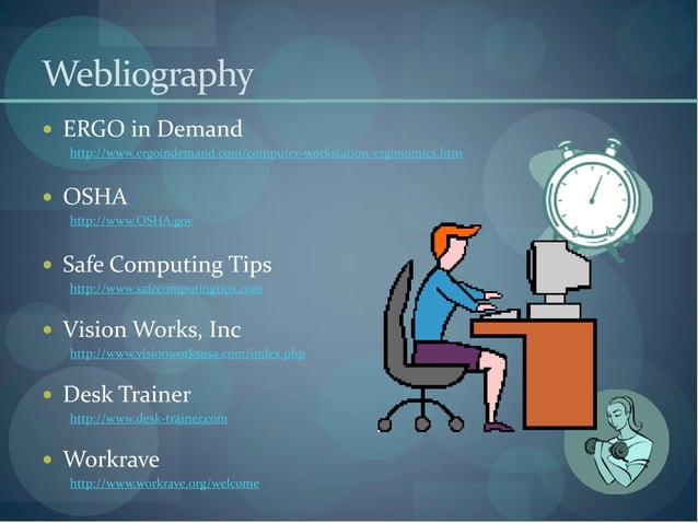 Ergonomics For The Graphic Designer | PDF | Eye and Vision Conditions ...