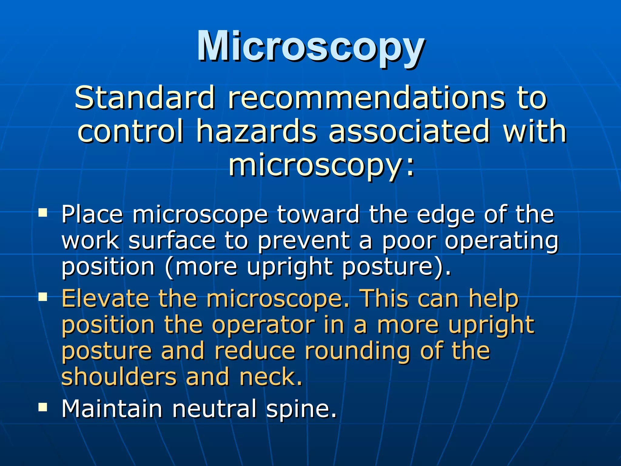 Ergonomics In Dissection | PPT | Death, Injury, or Military Conflict ...