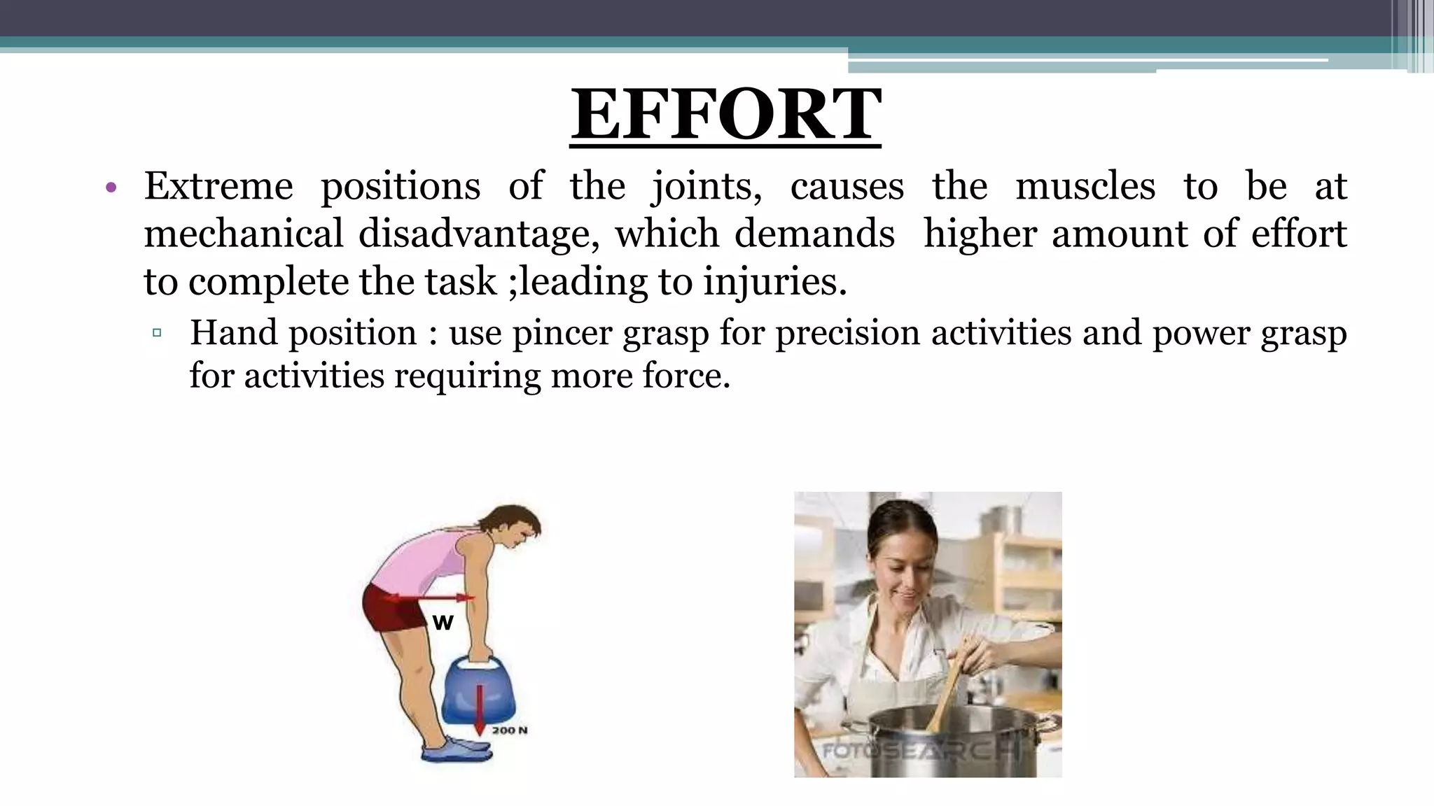 Ergonomics in Physiotherapy and Workplace | PPTX
