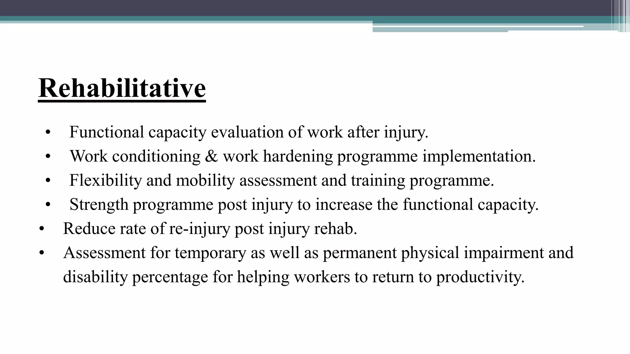 Ergonomics in Physiotherapy and Workplace | PPTX