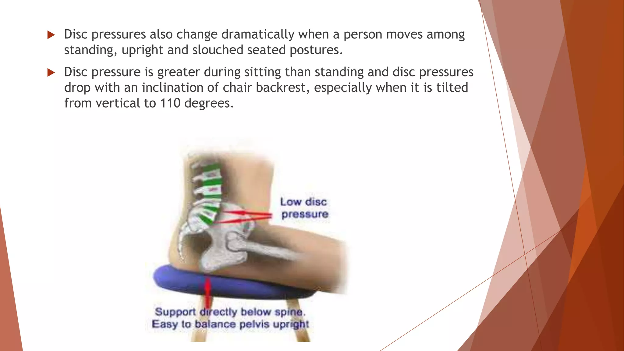 Ergonomics in sitting posture | PPTX