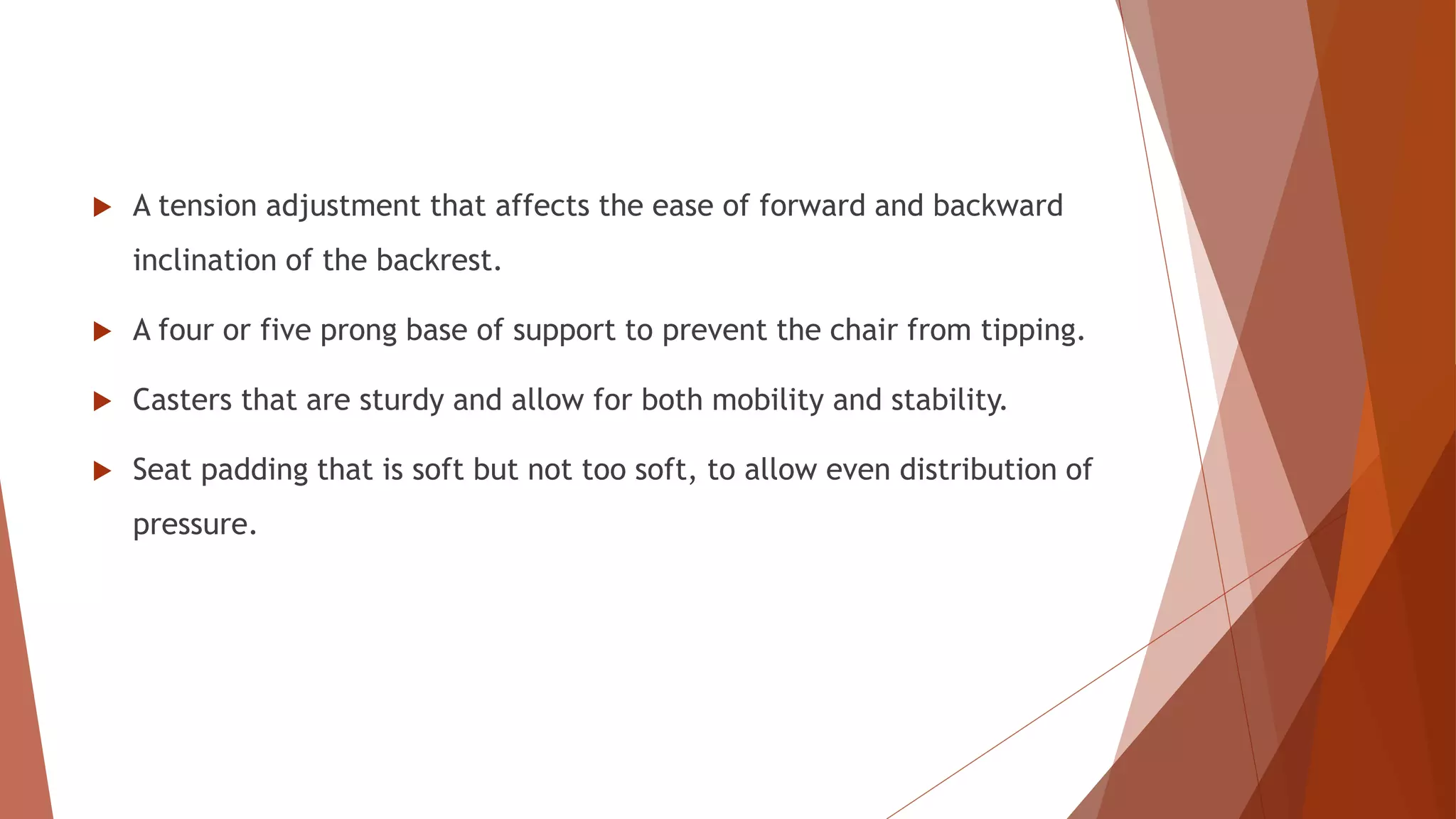 Ergonomics in sitting posture | PPTX