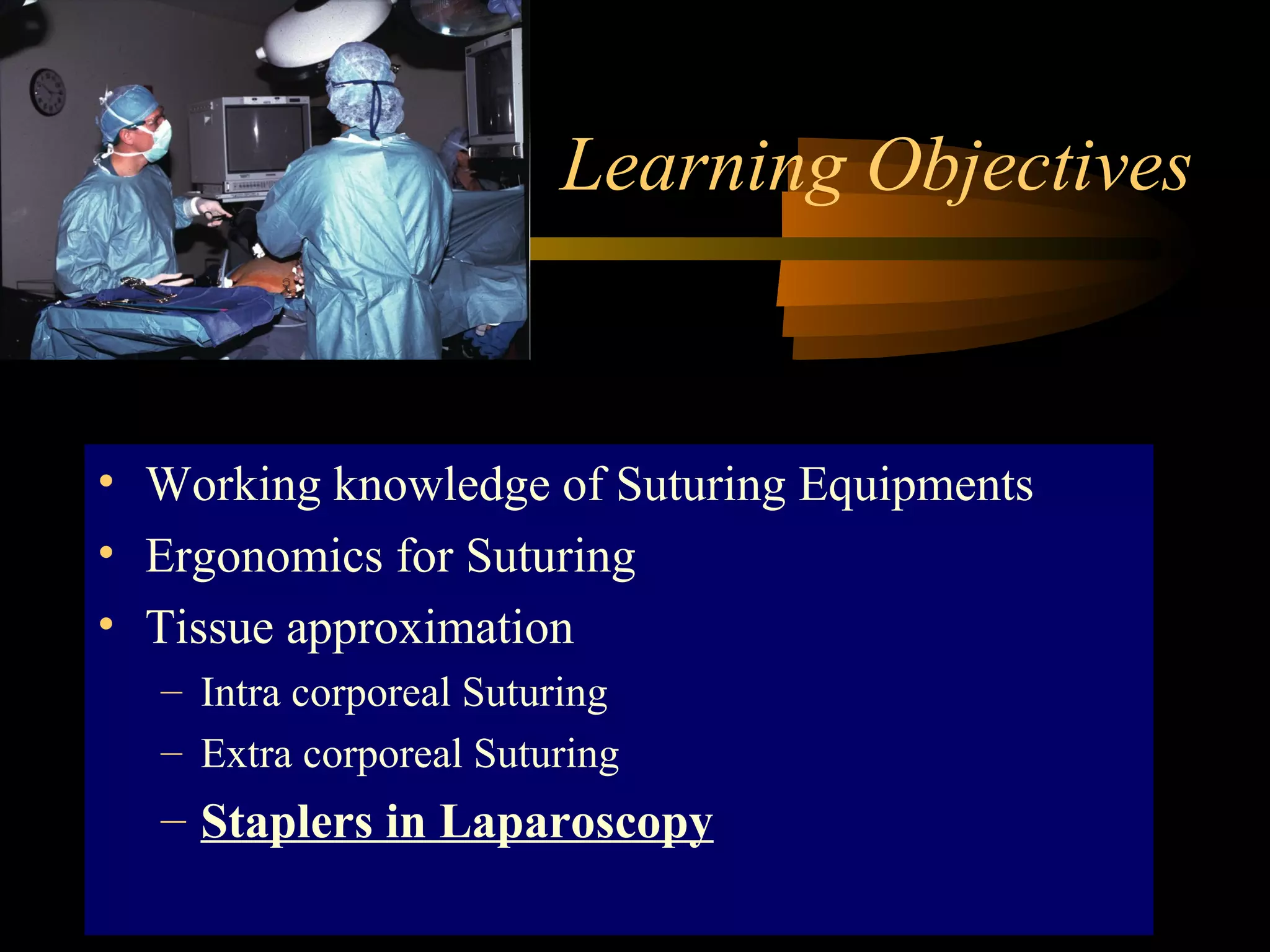 laparoscopic suturing | PPT