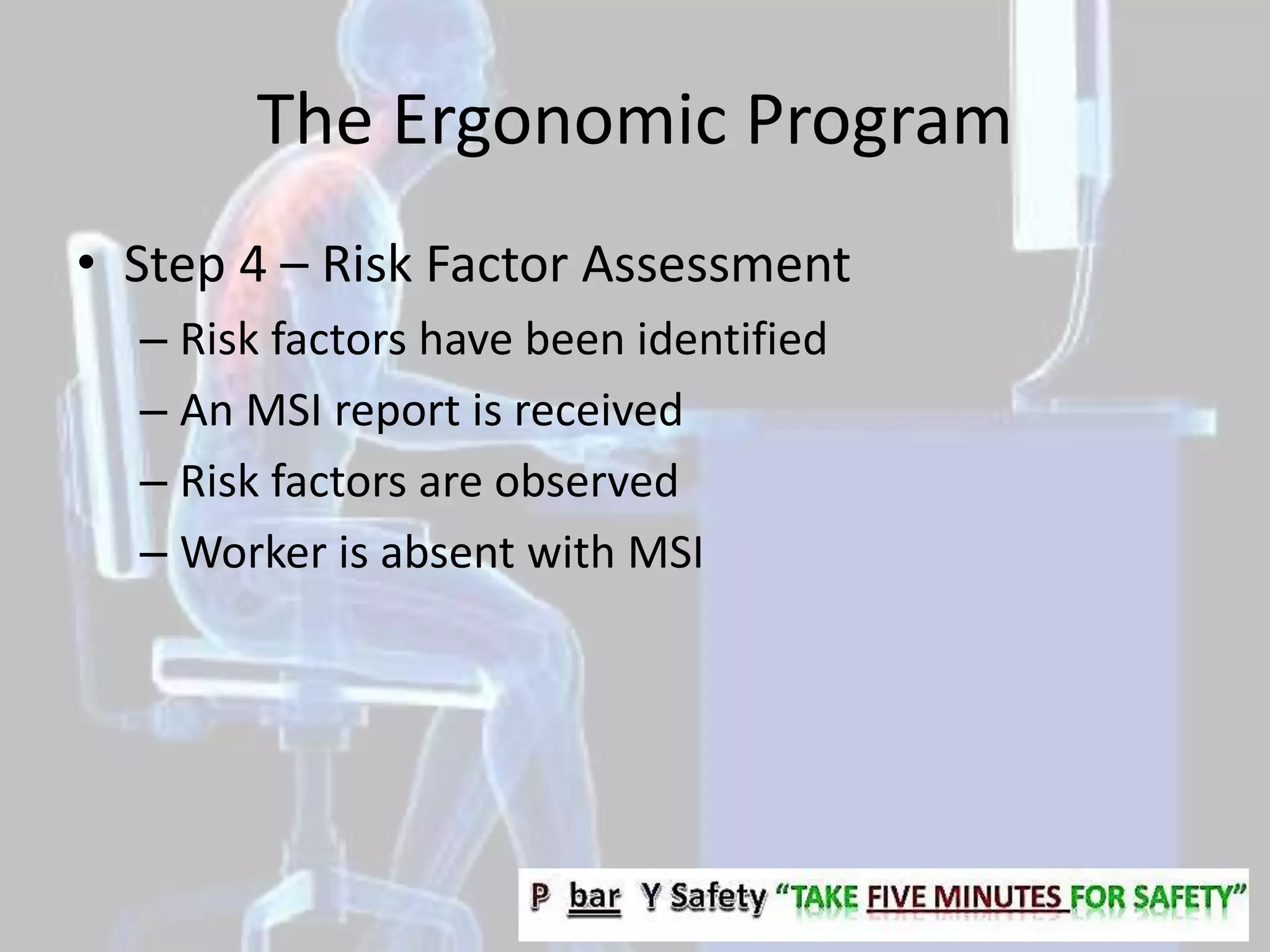 Ergonomics it is more than a safety reminder | PPTX
