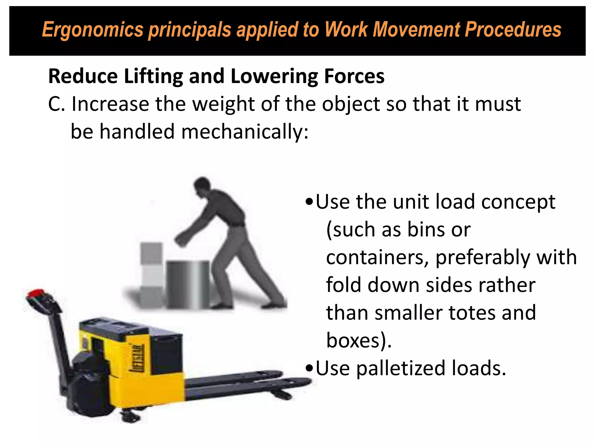 Ergonomics & Manual Handling | PPTX | Physical Therapy | Wellness