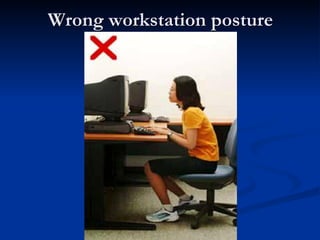 Ergonomics Of Computer Usage | PPT | Computer Peripherals | Computing