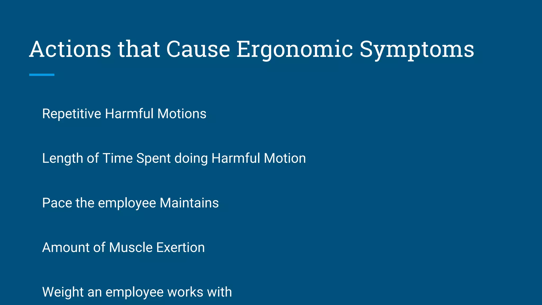 Ergonomics powerpoint | PPTX
