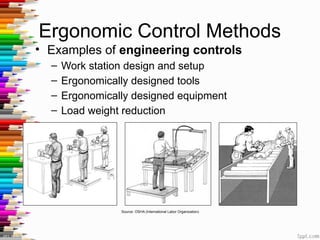 Basics of Ergonomics, risk factors and importance | PPTX | Death ...
