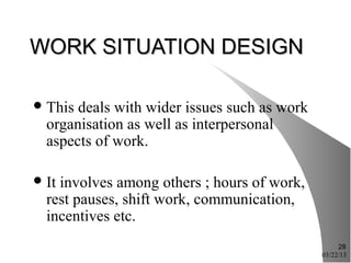 Ergonomics presantation slides | PPT
