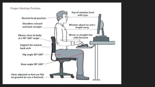 Ergonomics - A Long and Healthy Career as a Software Developer | PPTX