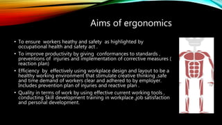 Ergonomics | PPTX