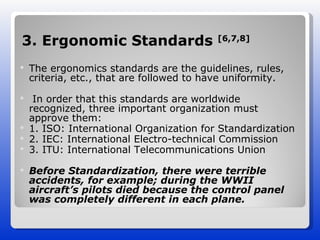 Ergonomics Presentation Final | PPT