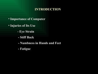 Ergonomics super power point | PPS