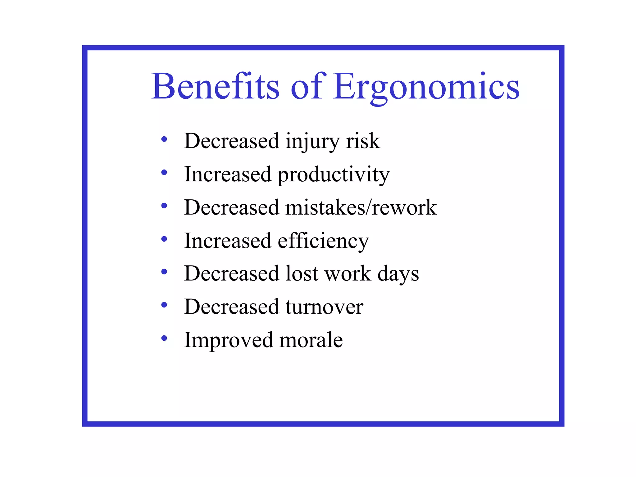 Ergonomics training | PPT | Computer Peripherals | Computing