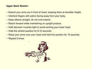 Ergonomics Training lifting advices for good low back posture | PPT