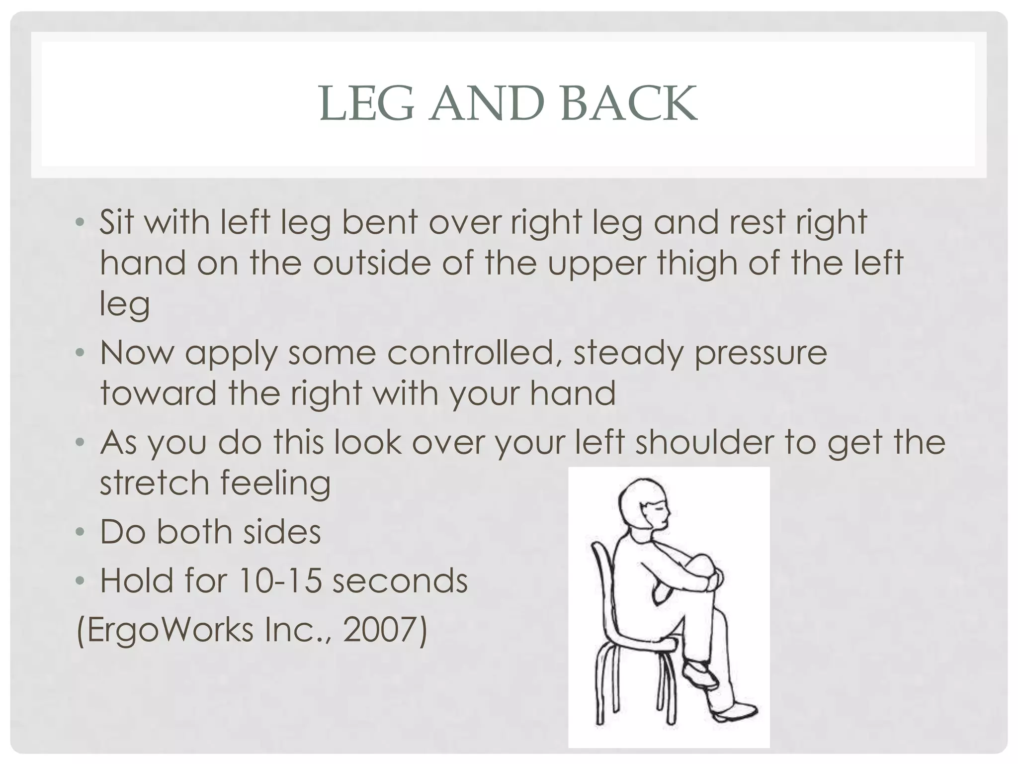 Ergonomic stretch breaks | PPSX