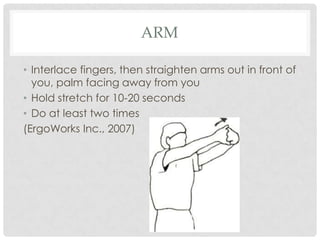 Ergonomic stretch breaks | PPSX