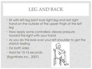 Ergonomic stretch breaks | PPSX