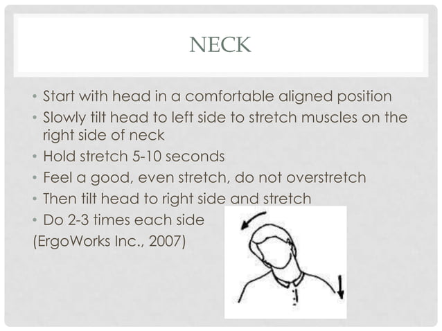 Ergonomic stretch breaks | PPSX