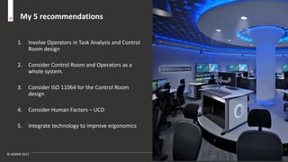 Control Room Ergonomics - Adder IP KVM webinar | PPT
