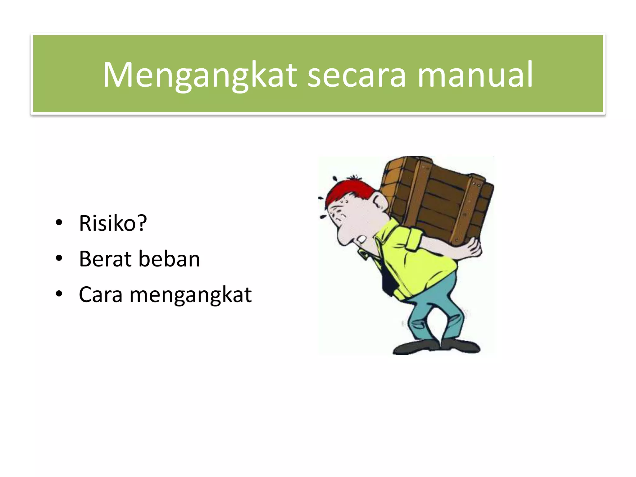 Ergonomik di tempat kerja | PPTX