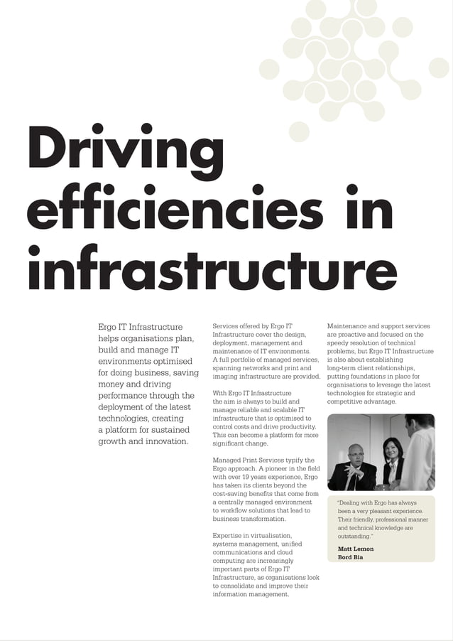 Ergo Overview Brochure | PDF