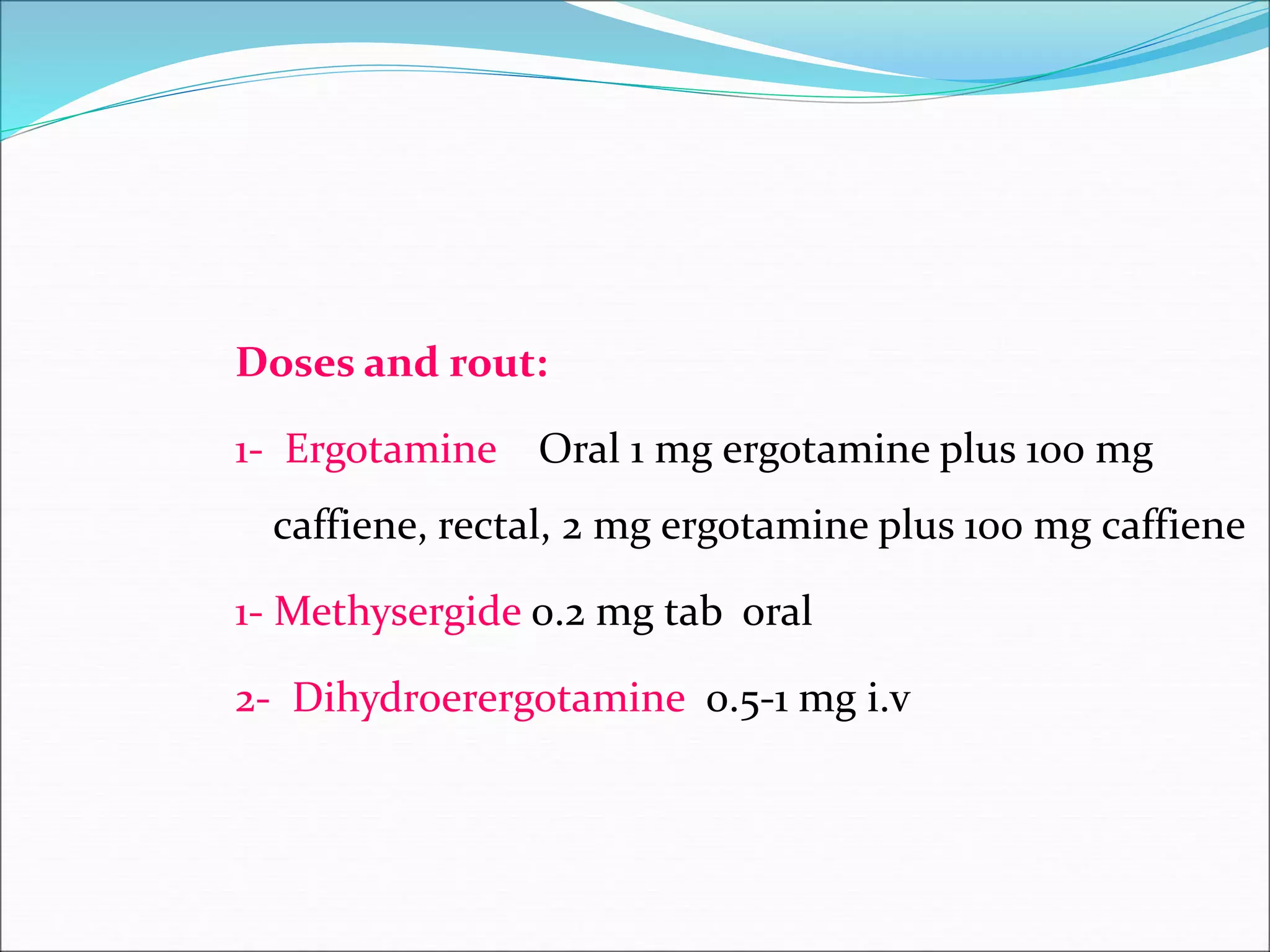 ERGOT ALKALOID.ppt