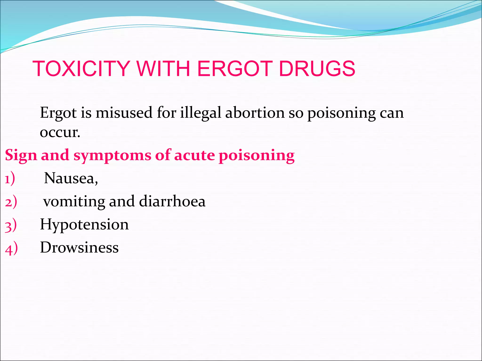 ERGOT ALKALOID.ppt