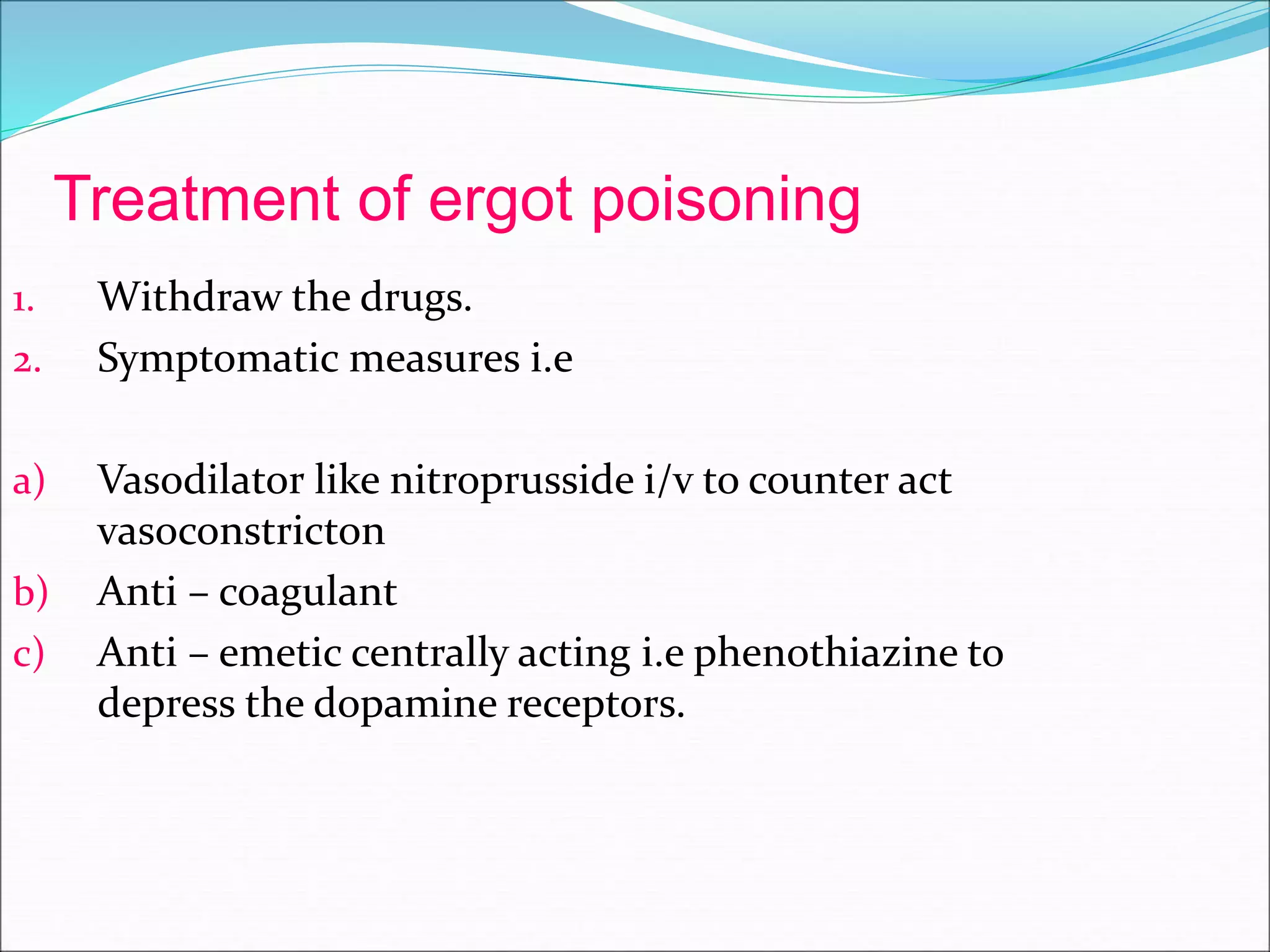 ERGOT ALKALOID.ppt