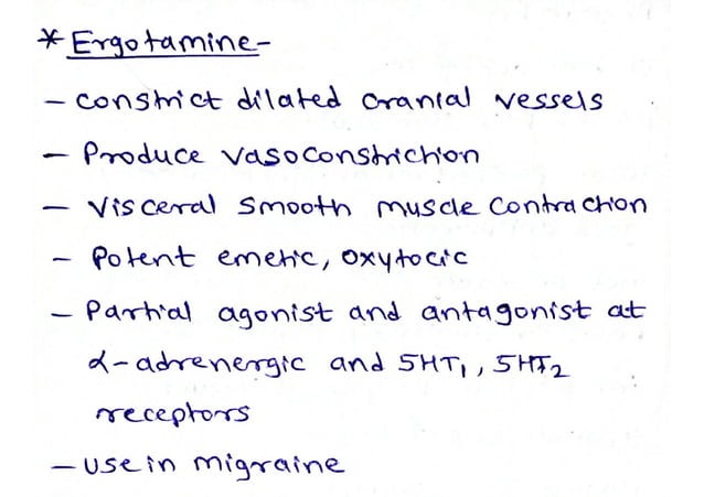 Ergotamine | PDF