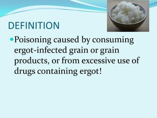 Ergotism-SEC.A | PPTX