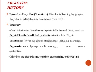 Ergotism | PPT