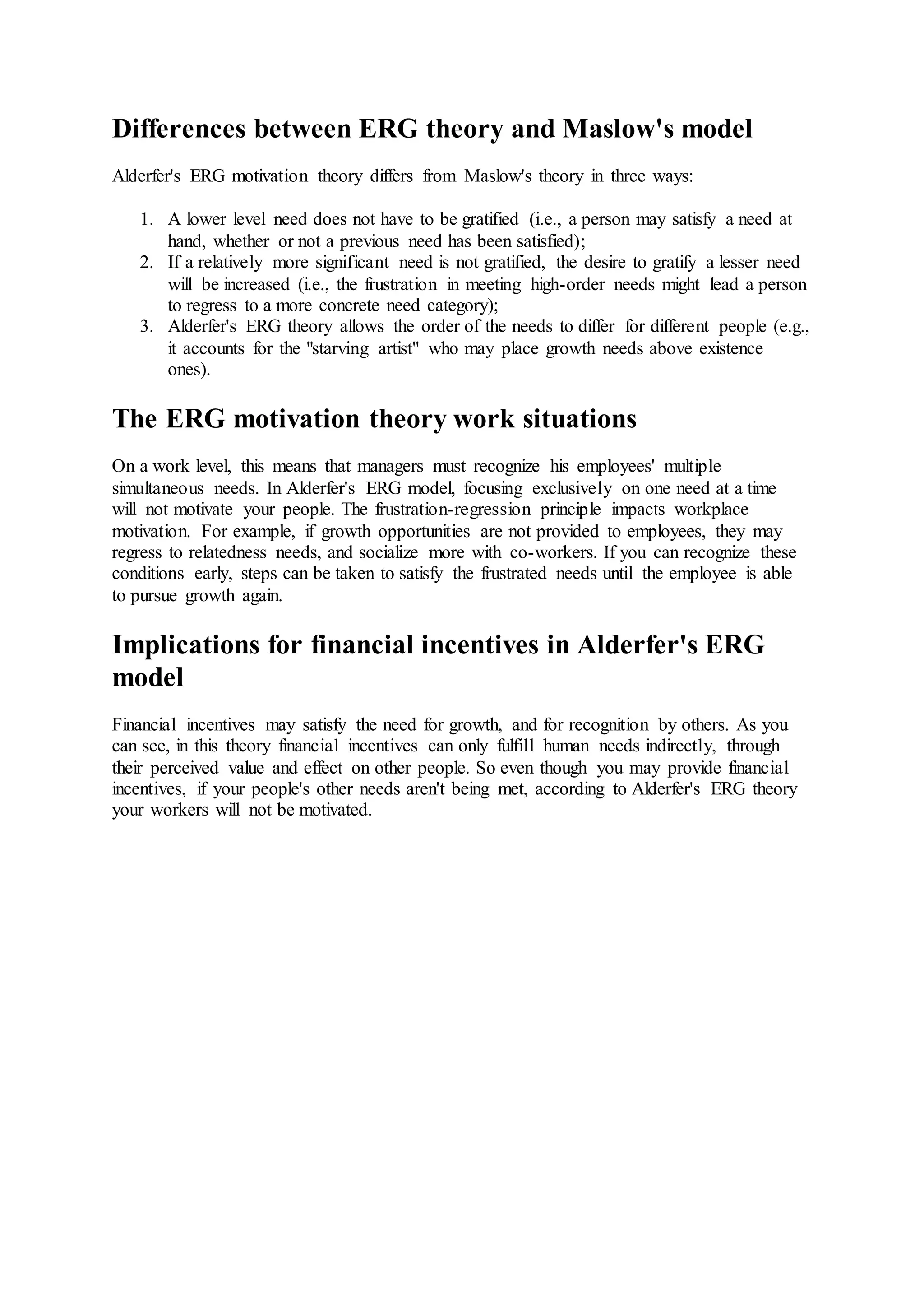 Erg theory | DOCX