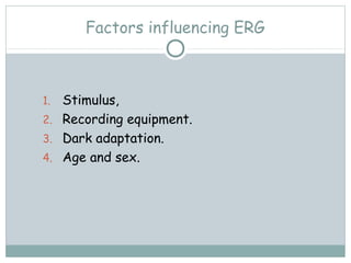 Electrodiadnostic tests ERG and VEP | PPT