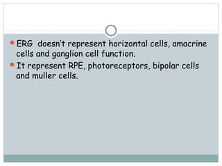 Electrodiadnostic tests ERG and VEP | PPT