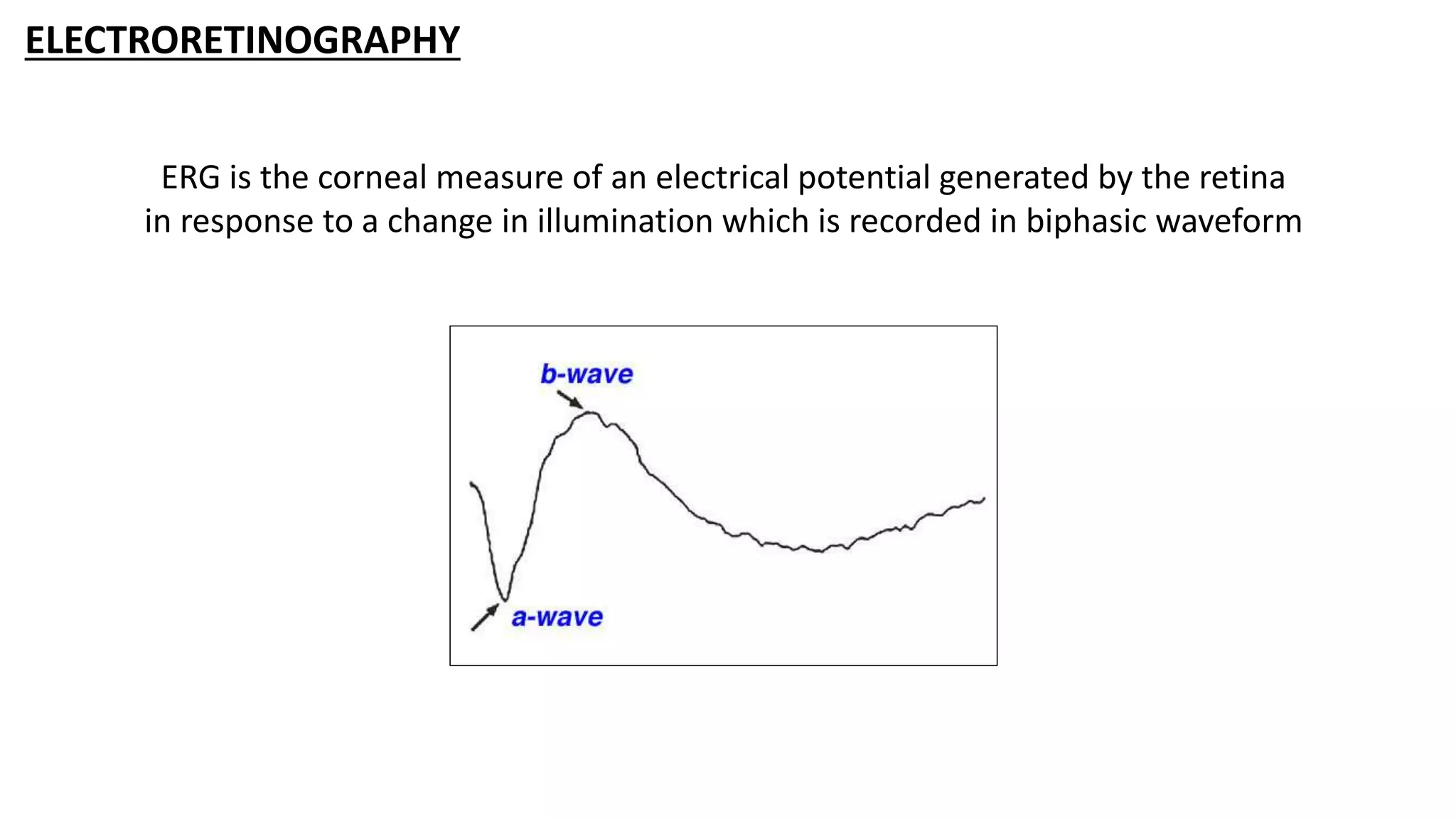 Electroretinogram and Clinical Applications | PPTX