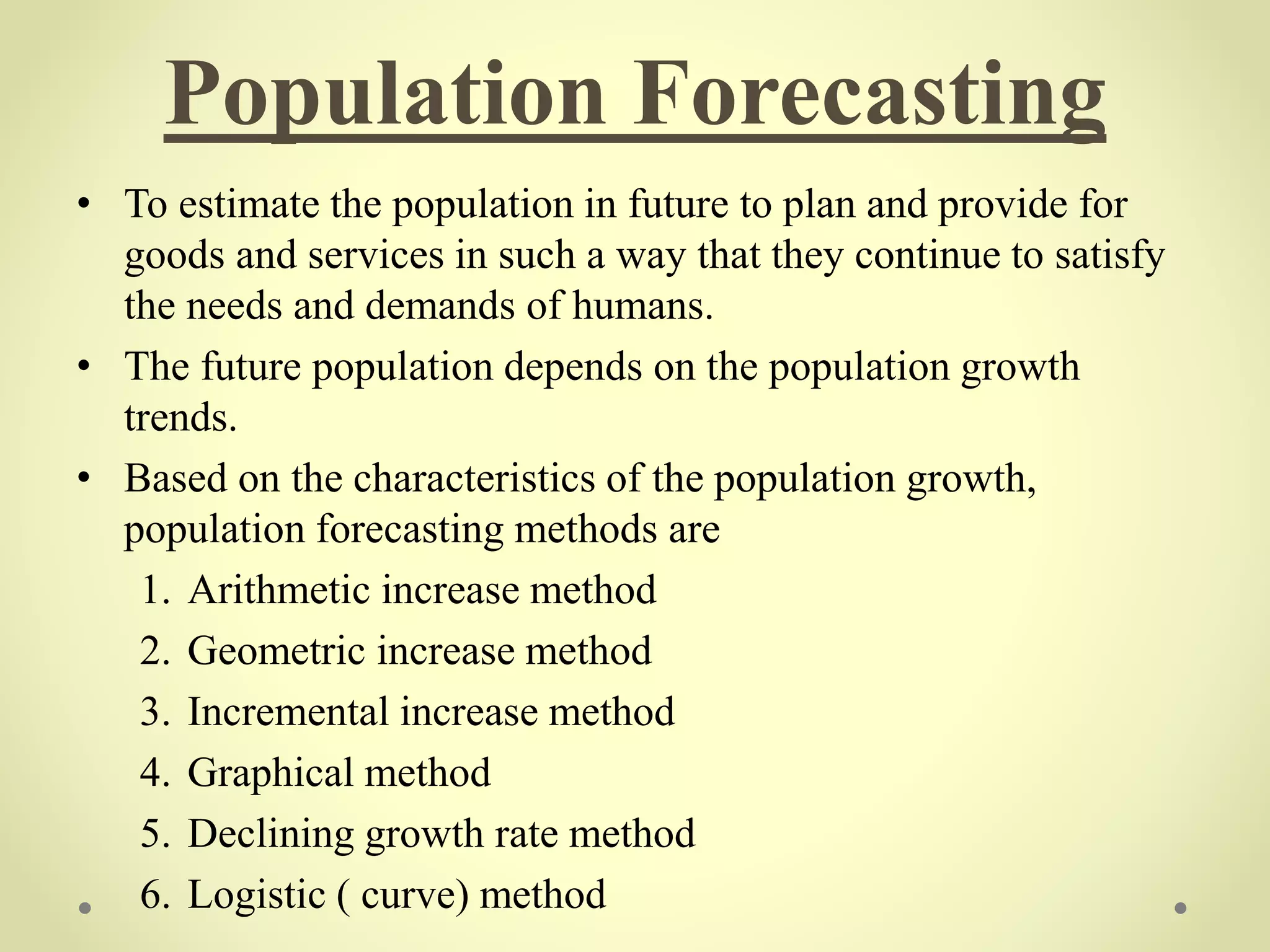 Population Dynamics | PPTX