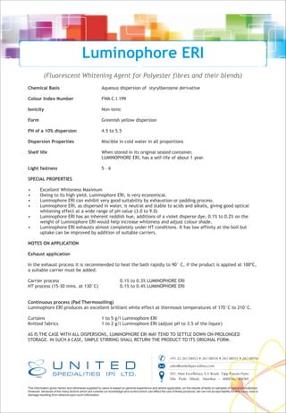 Luminophore ERI | PDF | Skin Care | Beauty